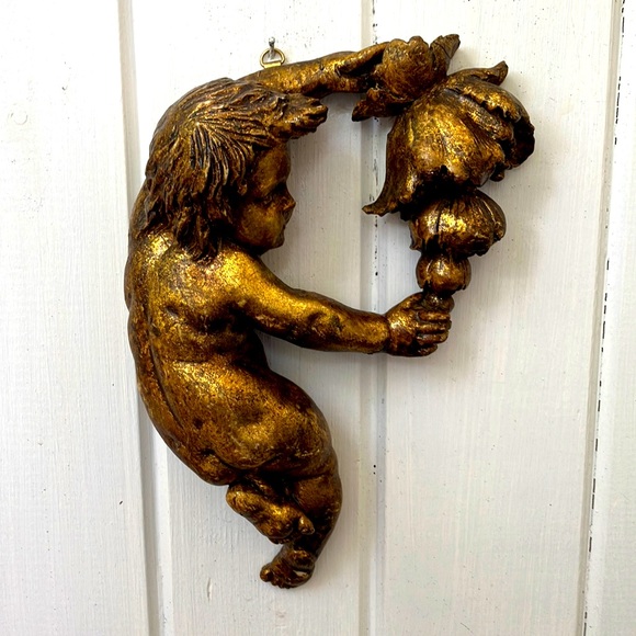 Wall Decor | Cherubangel Mid Century Modern Vintage Decorative Gold ...